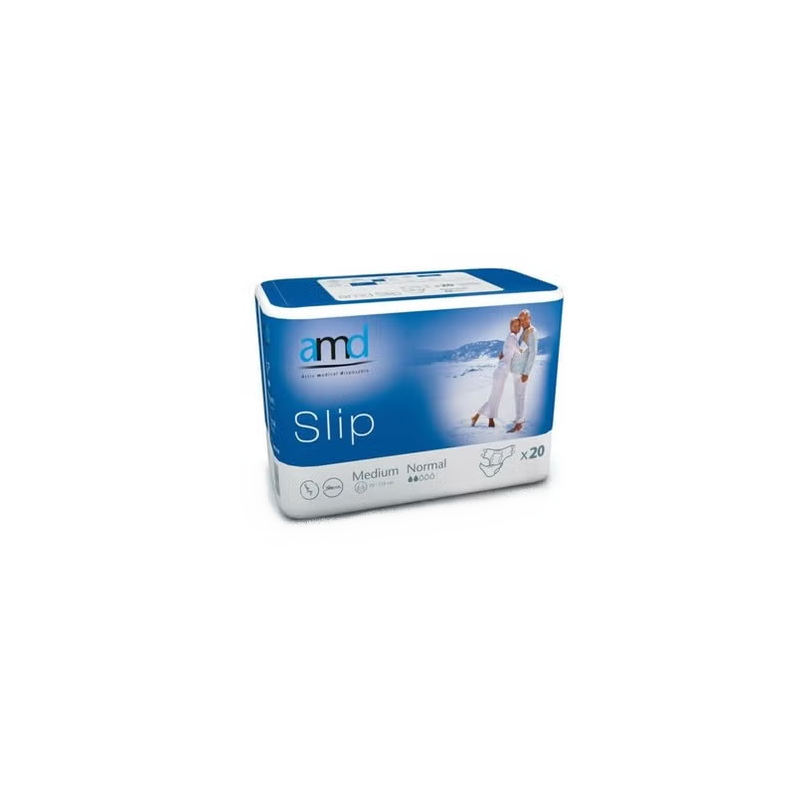 AMD Slip Normal | Medium - Large | Adult Diapers | Senup Size Medium Packaging 1 pack of 20 units